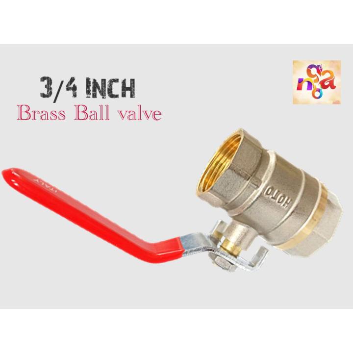 3/4 Inch brass ball valve (Handle) | Daraz.com.bd