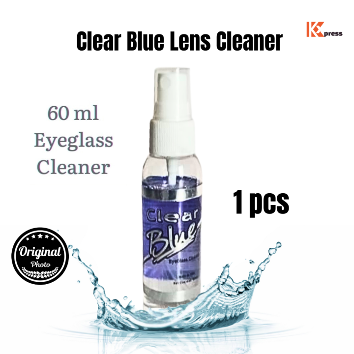 1 Pcs Clear Blue Lens Cleaner cleaning kit for Eyeglasses, Laptops ...