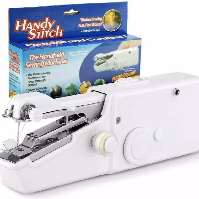 Mini Portable Smart Electric Tailor Stitch Hand-held Sewing Machine ...