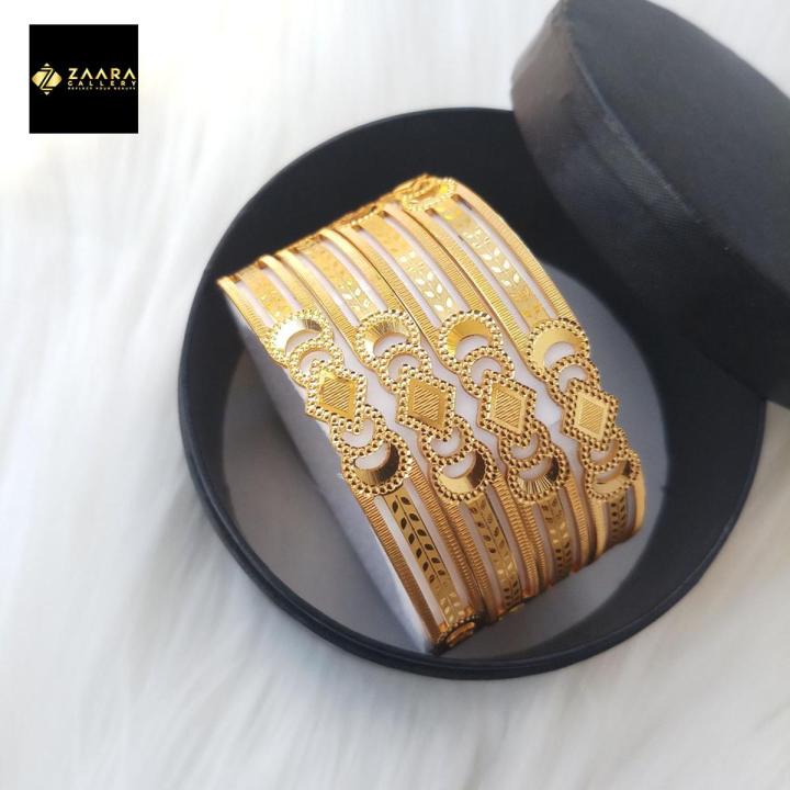 City Gold Bangles/ Gold Plated Laser Cut Bangles For Women Top Quality ...