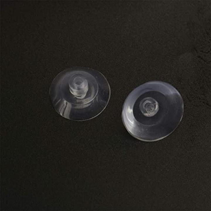 4pcs Rubber Home Desk Glass Transparent Anti-Collision Suction Cups ...