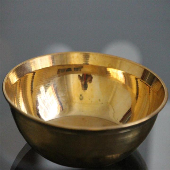 Pitoler Bati Brass Metal Bowl / Pitoler Plain Baby Bati - Medium Pitol ...