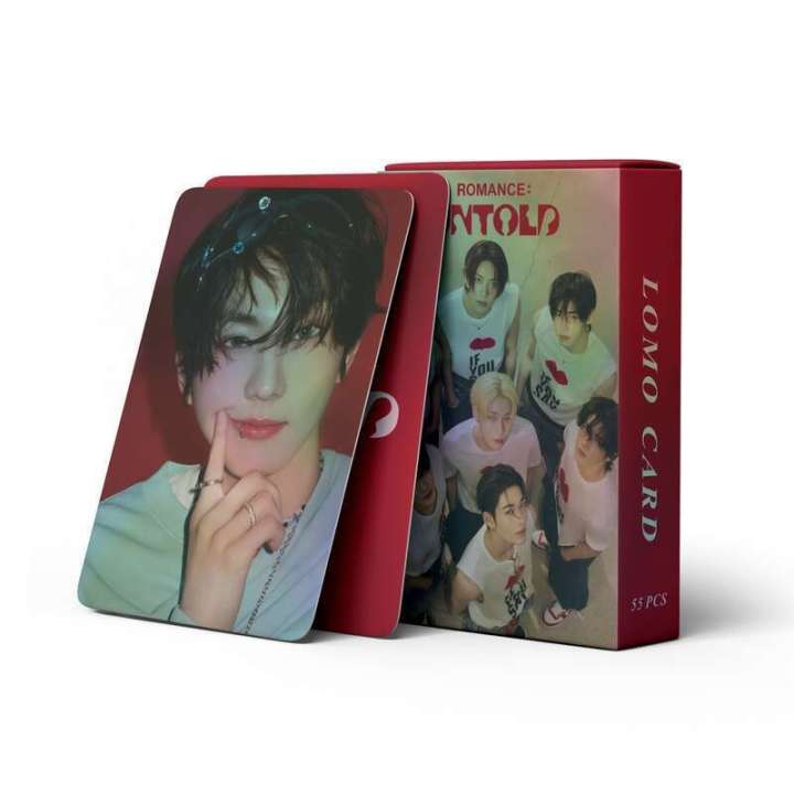 ENHYPEN laser ROMANCE UNTOLD album peripheral small card printing ...