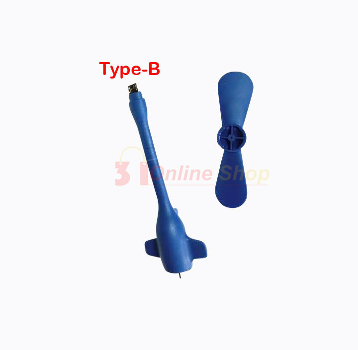 Micro USB Type-B OTG Portable Fan | Daraz.com.bd