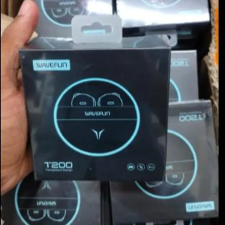 Wavefun T200 TWS Wireless Bluetooth Earbuds - Black | Daraz.com.bd