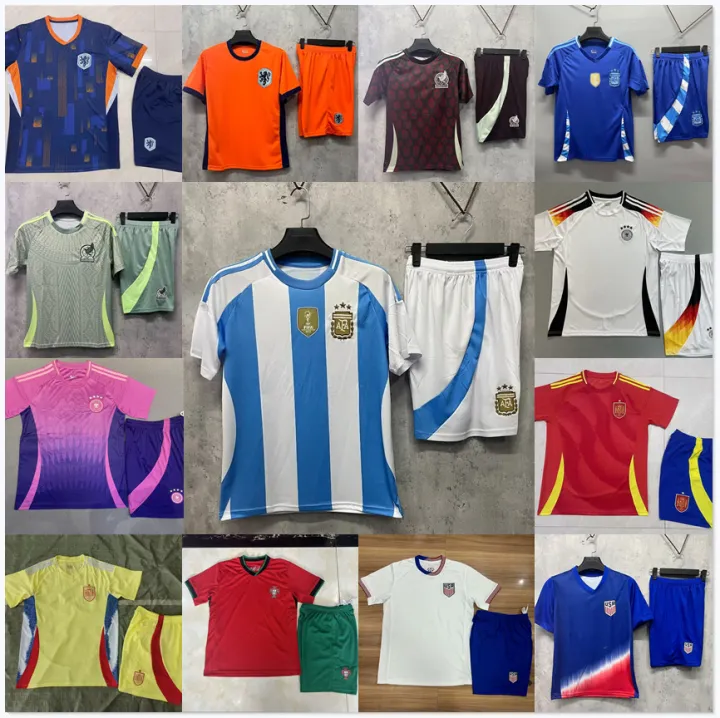 he latest 24 /25 season football jersey set, Spanish and jersey euro ...