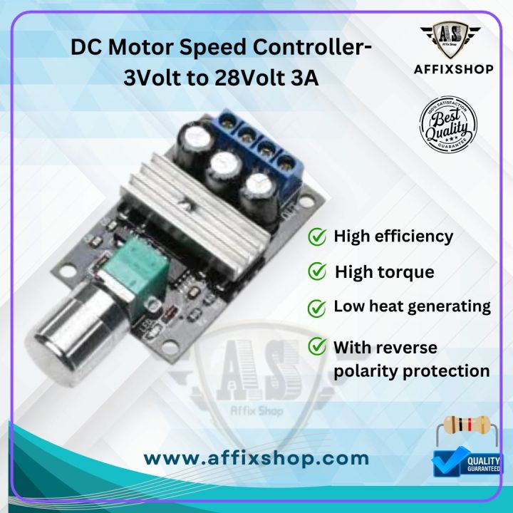 3V-35V 12V 24V DC Motor PWM Speed Controller Switch LED FAN DimmerDC ...