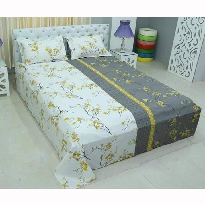 Double Size Bed Sheet 3 Piece Set | Daraz.com.bd
