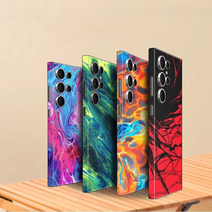 3M Colorful Decal Skin for Samsung Galaxy S23 S22 Ultra Plus S24 ...