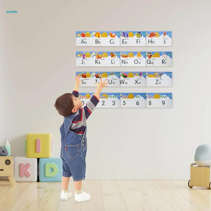 Numbers Bulletin Board, Bulletin Board, Letters Alphabet Combo ...