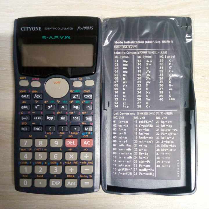CITYONE SF/FX-100MS Scientific Calculator For Students SF/FX-100MS ...