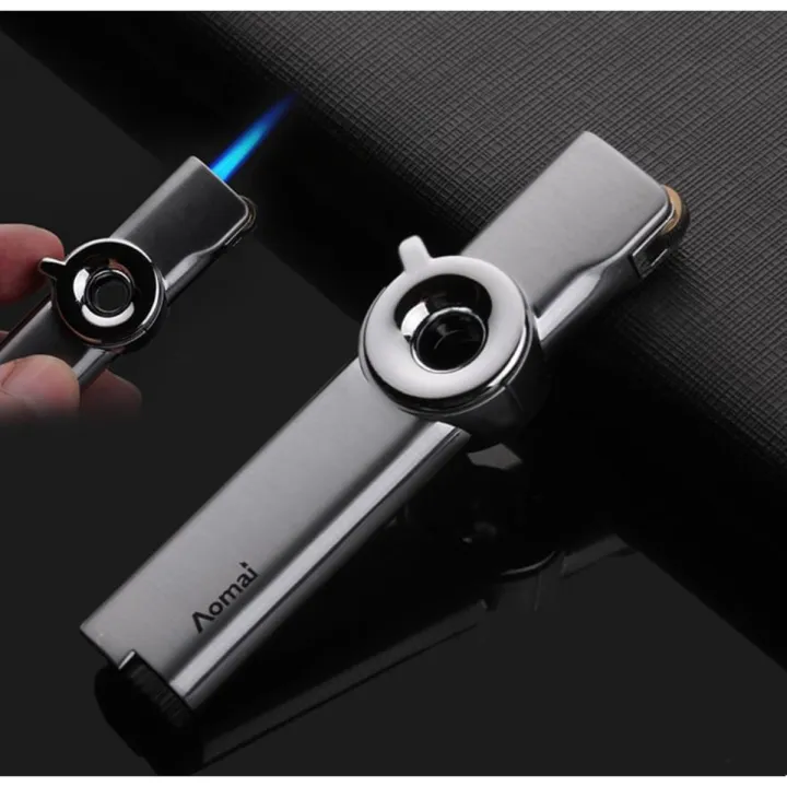 Aomai Metal Windproof Turbo Lighter Fire Jet Butane Lighter Gadgets For ...