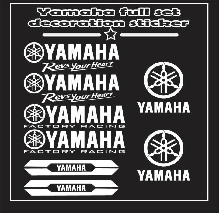 YAMAHA bike sticker, YAMAHA bike stickers all, YAMAHA bike sticker blue ...