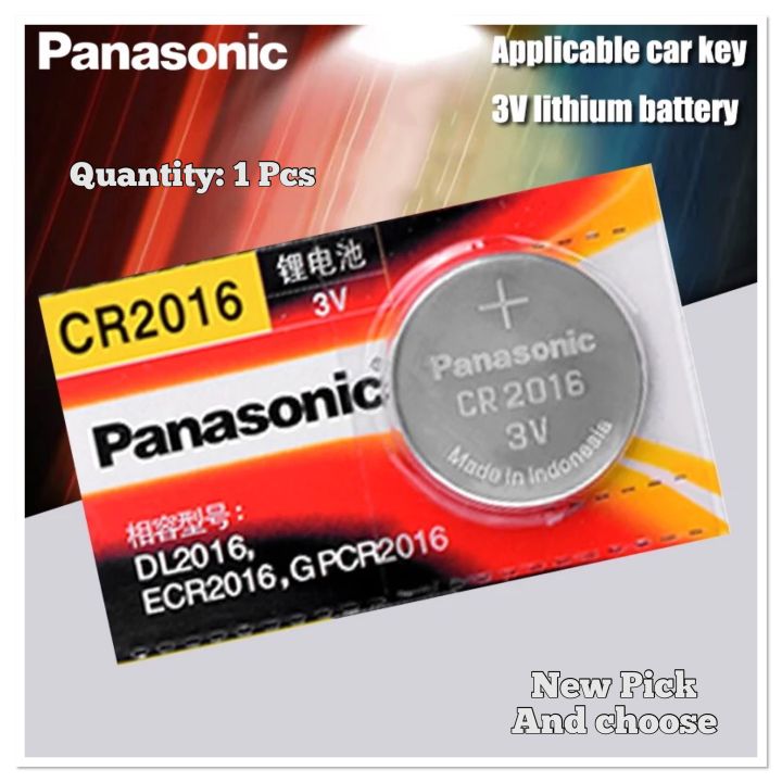 Panasonic CR 2016 Battery 3 Volt: 1 pcs | Daraz.com.bd
