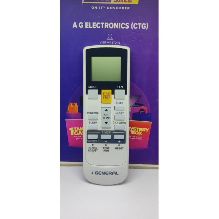 Remote Control For O General Air-conditioning | Daraz.com.bd
