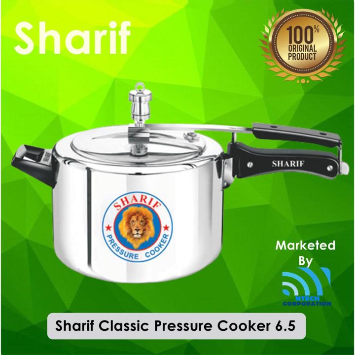 Sharif Classic Pressure Cooker 6.5 Liter | Daraz.com.bd