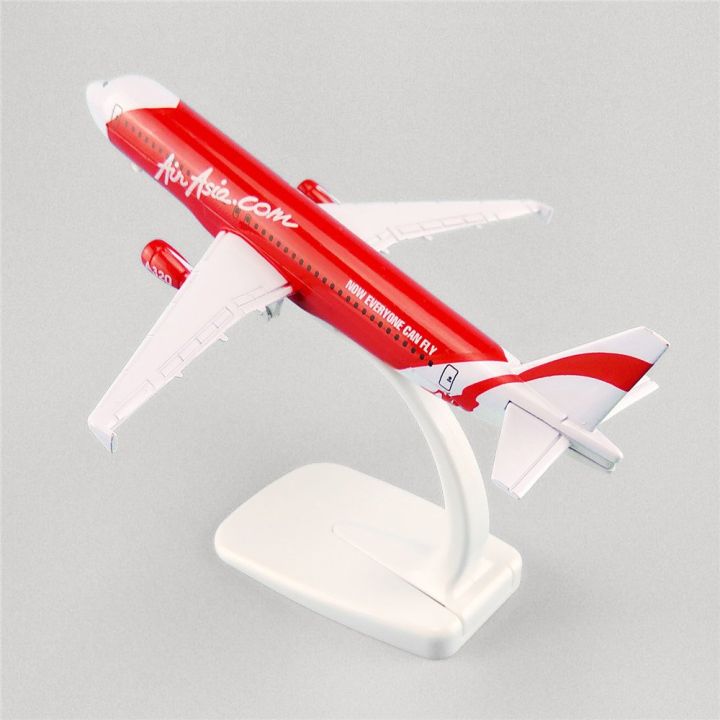 20cm AirAsia Airbus A320 Metal Model Aircraft Souvenir Model Aircraft ...