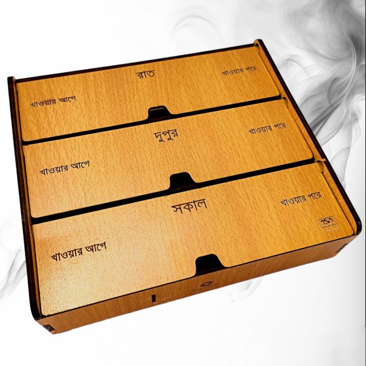 Smart Small Size Medicine Organizer Local Economy Box 001 | Daraz.com.bd