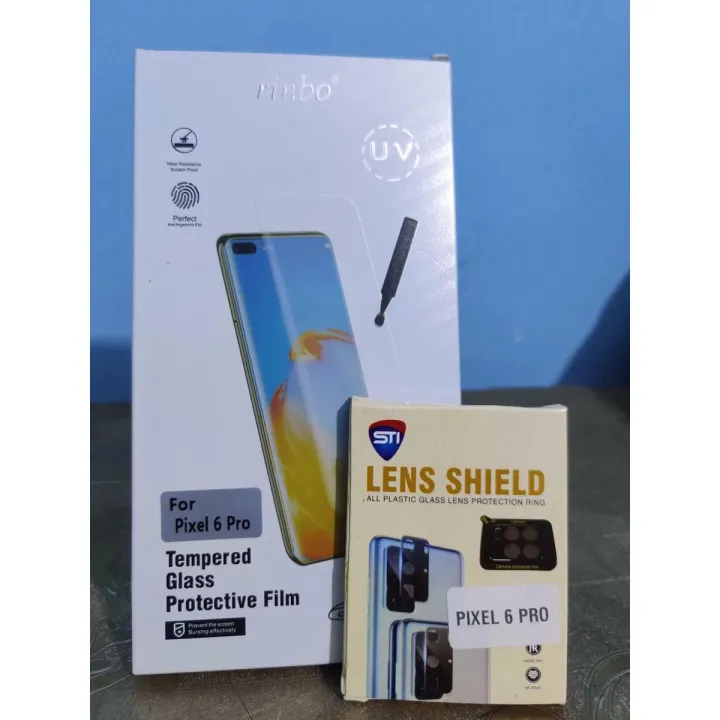 Pixel 6 Pro Protector+Camera Lens (2in1 Pack) | Daraz.com.bd
