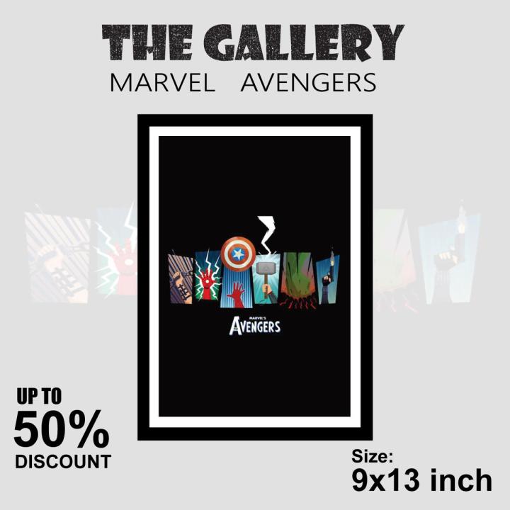 Marvel Avengers Poster For Home Decoration - Photo Frame | Daraz.com.bd