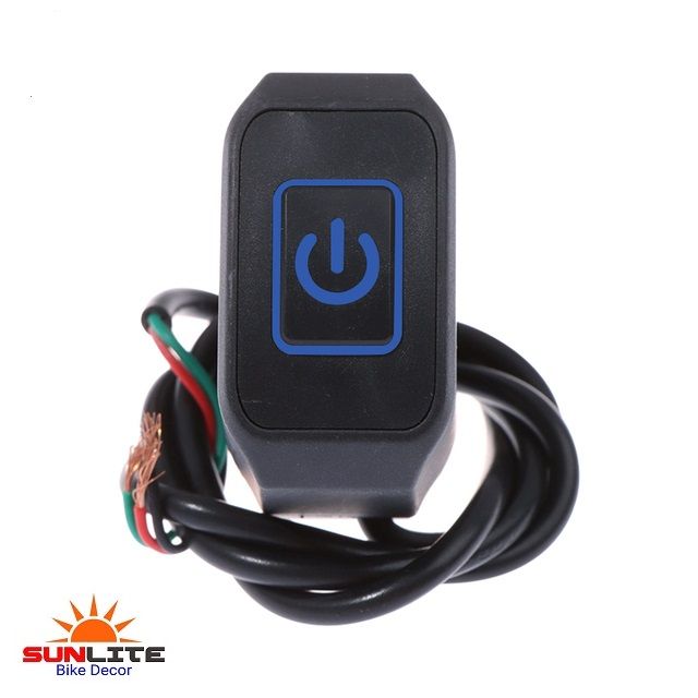 22Mm 3 Wire Handlebar Switch. Lighting Button. Waterproof Control ...