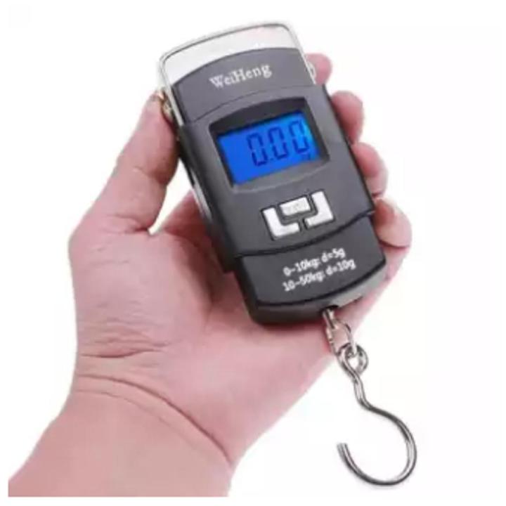 Portable Electronic Scale - Digital Weight Machine 50KG (Black) | Daraz ...