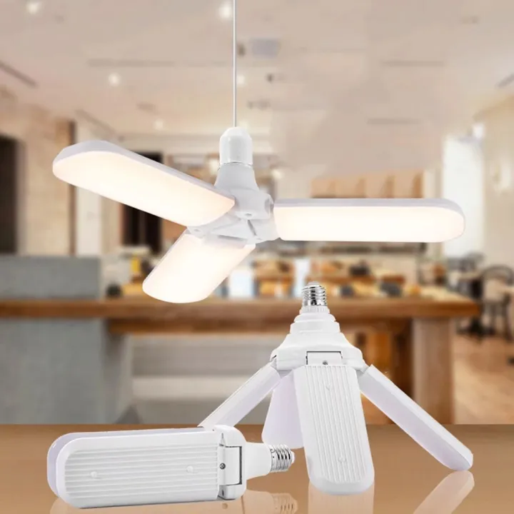 Urmi Collection Foldable Fan Blade LED Light Bulb 45W PIN TYPE | Daraz ...