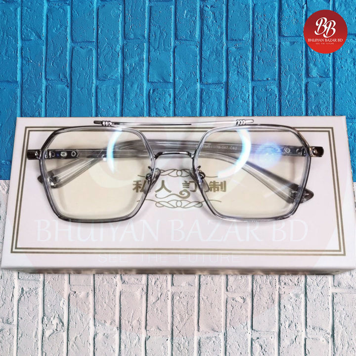 Anti-reflective Blue light and radiation proof UV400 Squre shape ...