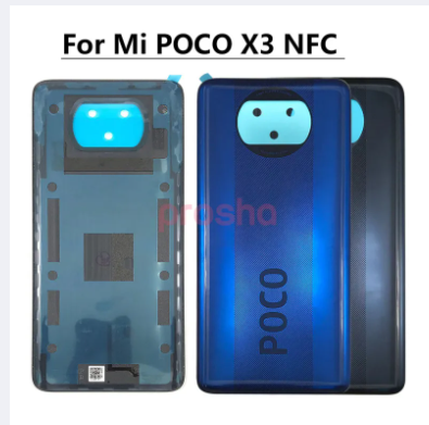 Back Panel for Mi Poco X3 Back Shell for Poco X3 Panel Xiaomi Poco X3 ...