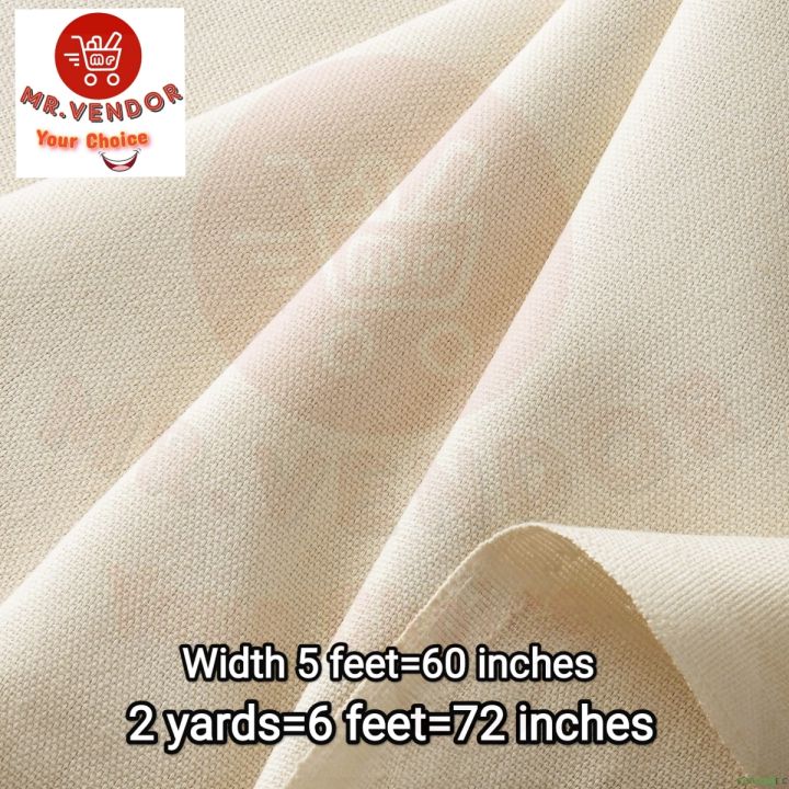 Canvas fabric/canvas cloth 2 yards | Daraz.com.bd