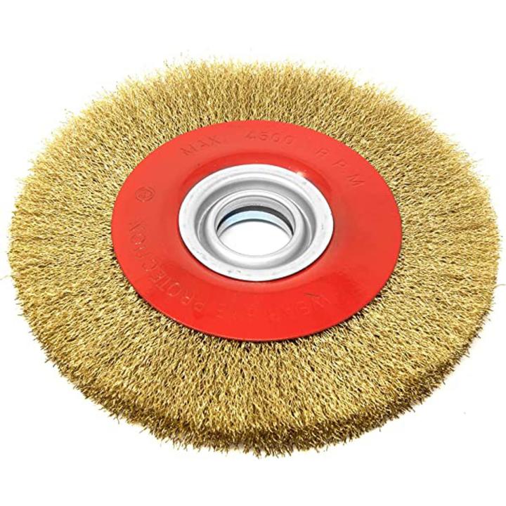 Wire brush cepillo metalico brosse metallique 8 inch 200mm ,Round Brass ...
