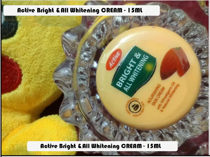 Active Bright & All Whitening Cream 15g | Daraz.com.bd
