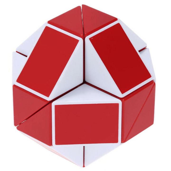 Children Snake Shape 3D Magic Cubes Twist Puzzle Game Brain Teaser Toy ...
