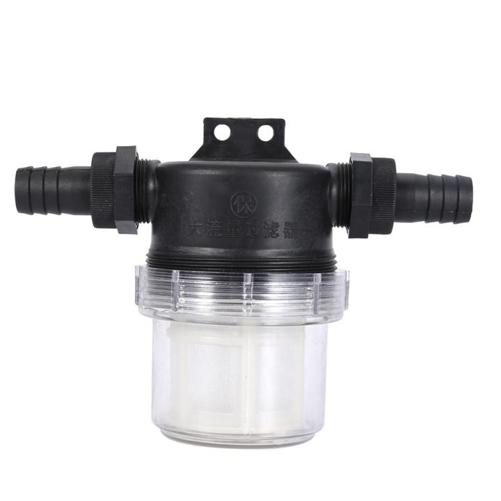 Transparent Inline Mesh Strainer Water Filter Irrigation High Flow LM ...