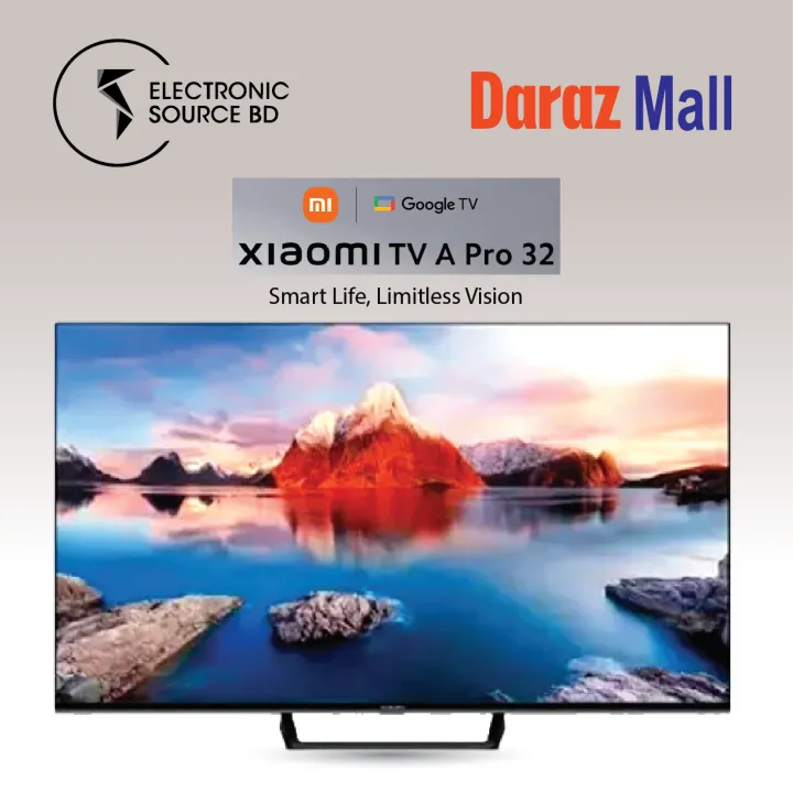 Xiaomi TV a pro 32 Inch HD Smart Android Google TV (Global Version ...