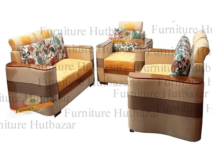 SOFA S-8981 super quality, 2+2+1 100% solid CTG Segun wood with solid 4 ...