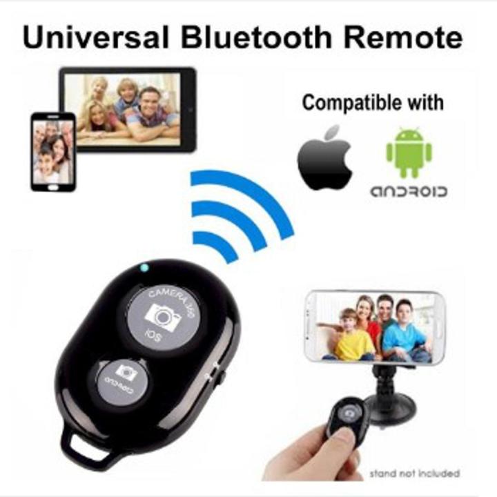 Selfie Remote Shutter Bluetooth Wireless Shutter Camera Phone Remote Control for IOS Android ...