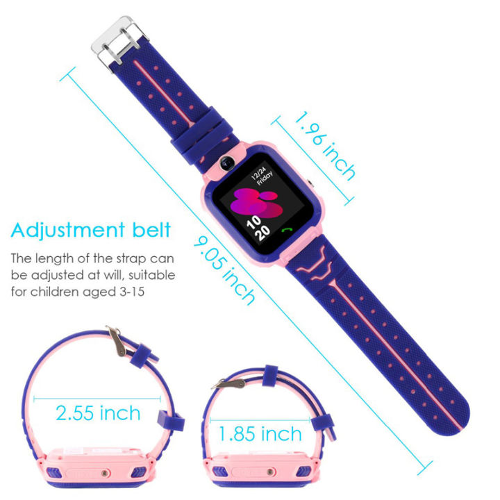 Q12 Children's Smart Watch SOS Watch Waterproof IP67 Kids Gift For IOS ...