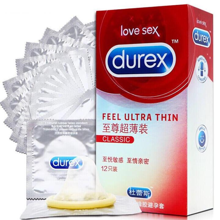 Durex Love Sex Feel Ultra Thin Classic 12 Condoms | China | Daraz.com.bd