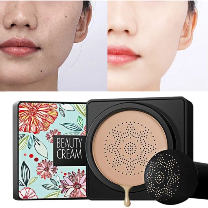 Mushroom Head Air Cushion Foundation CC Cream Water Feeling Flawless BB Cream Moisturizing Oil ...