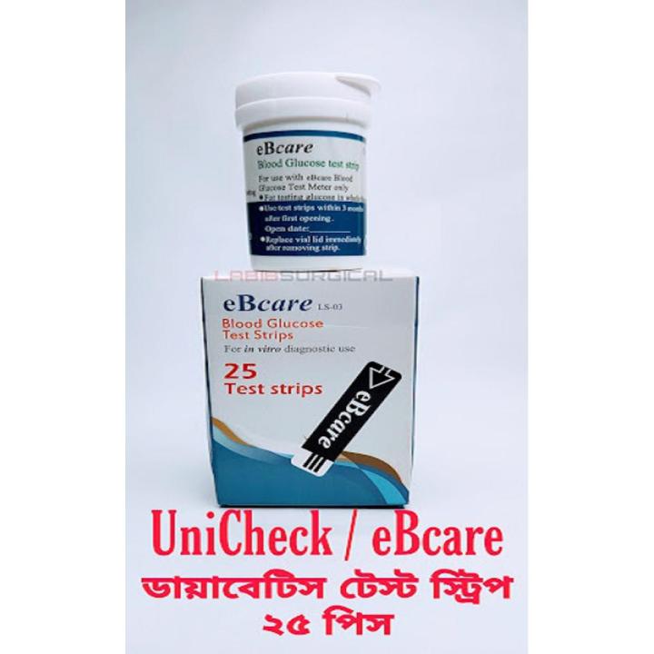 UNICHECK(EBCARE) Diabetes Machine Test Strip Blood Glucose Test strip ...