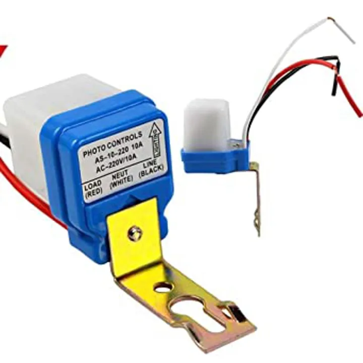 10A Photoswitch Sensor Switch Auto-On-Off: Photocell Street Light ...