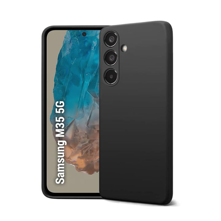 Samsung Galaxy M35 Phone Case Ultra Slim Shockproof Matte Luxury Rubber ...