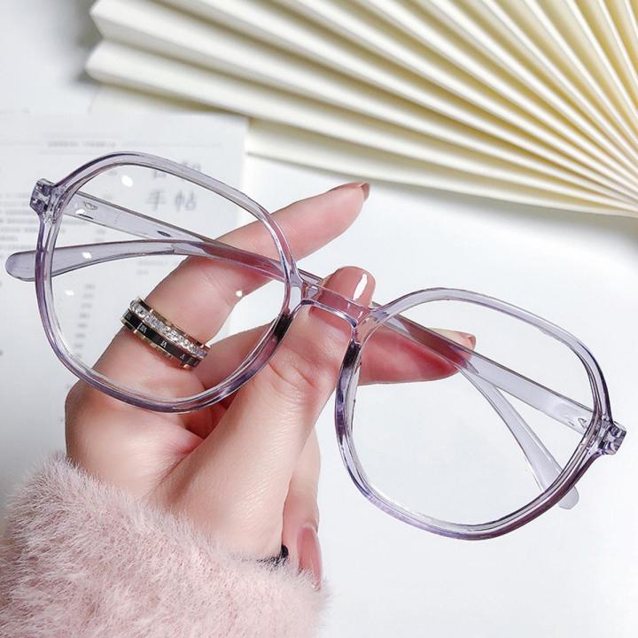 purple crystal polycarbonate optical frame | Daraz.com.bd