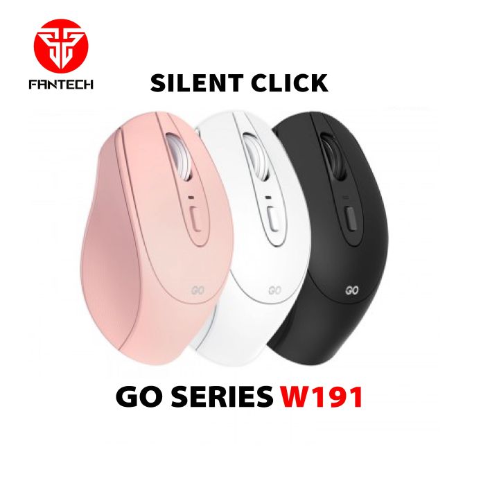 FANTECH W191 GO WIRELESS MOUSE SILENT SWITCH OFFICE MOUSE | Daraz.com.bd