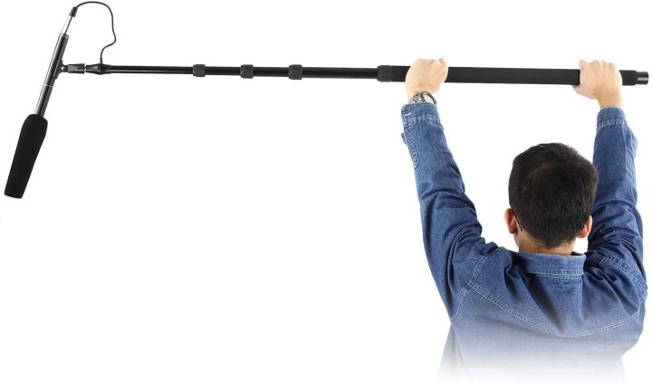 Camera Boom Stand For Microphone (Black) | Daraz.com.bd