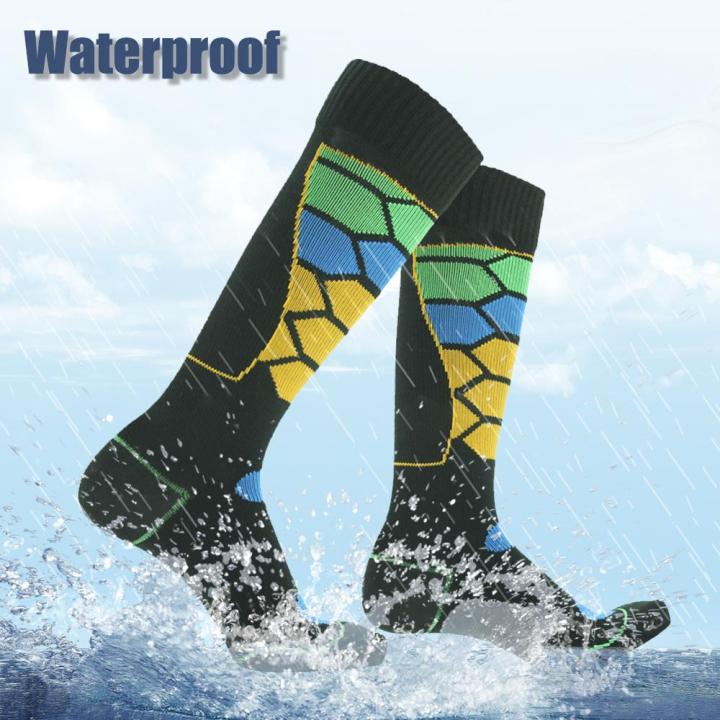 RANDY SUN Knee High Waterproof Socks Against Cold Wave Outdoor Sports ...