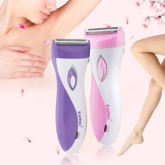 Kemei KM-3018 Lady Shaver And Trimmer Hair Removal Shaver And Trimmer ...