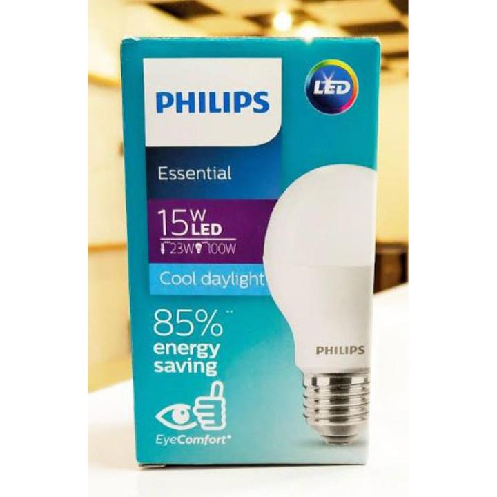 Philips essential LED 15W 6500K E27 | Daraz.com.bd