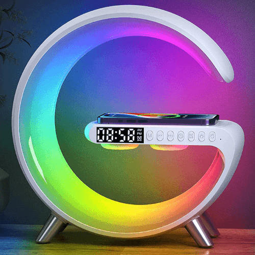 G63 Smart Light Sound Machine Fast Charging Alarm Clock | Daraz.com.bd